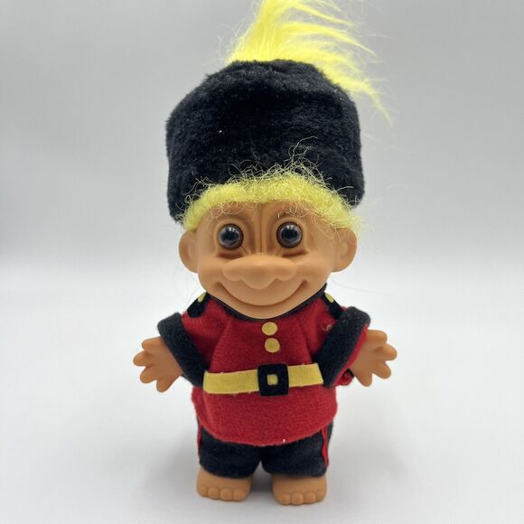 Russ | Toys | Vintage Russ 6 English Palace Guard Troll Doll Yellow ...